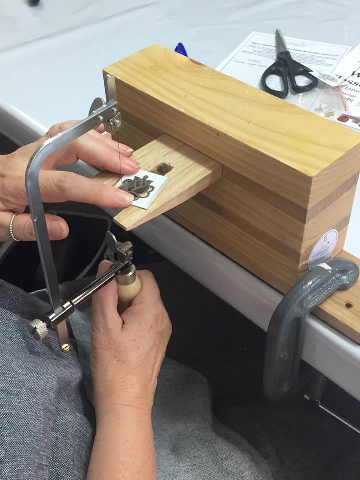 saw piercing workshop - Skadi Jewellery Design