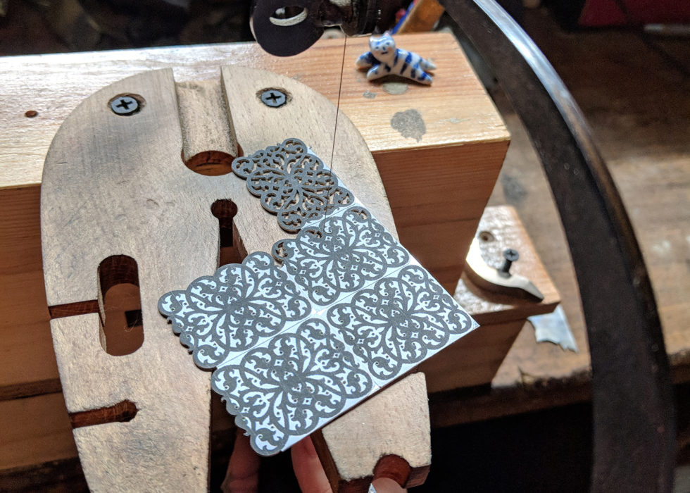 Time saving saw piercing techniques by Skadi Jewellery Design