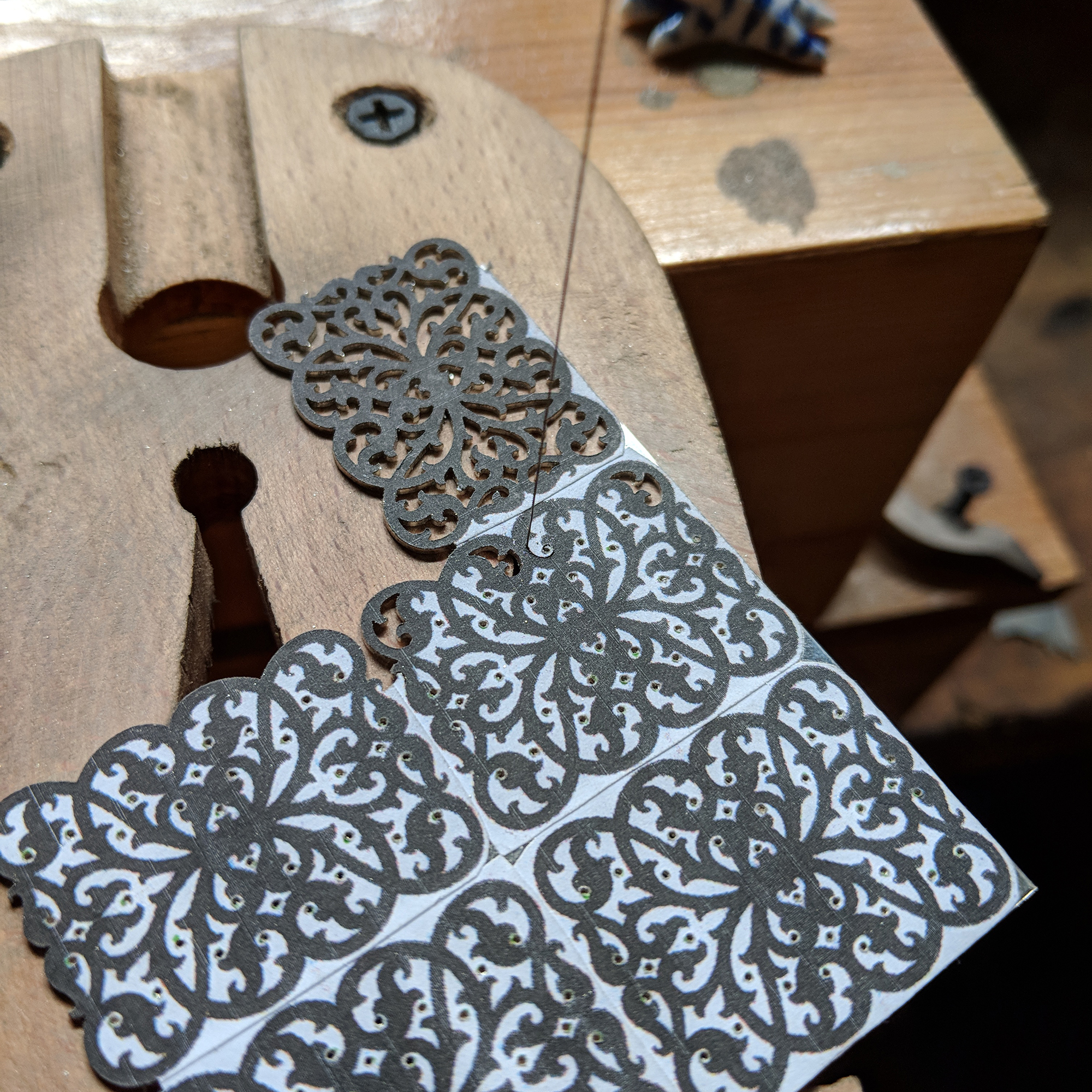 Time saving saw piercing techniques by Skadi Jewellery Design